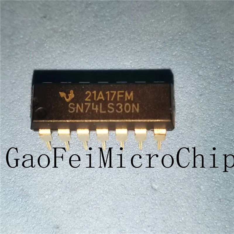 10PCS SN74LS30N IC 8-IN NAND GATE 14-DIP 74LS30 SN74LS30 HD74LS30P IC CHIP | eBay