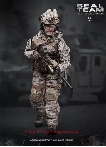 Mini Times toys M012 US Navy Special Forces Seal Team Soldier 1/6 ...