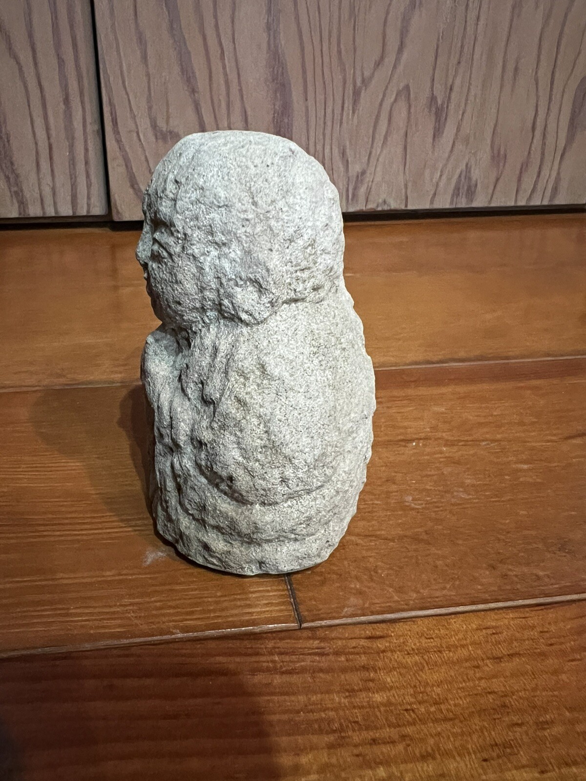 Japanese Jizo Buddhist Saint Stone Statue FORTUNE Dreaming # 3 | eBay