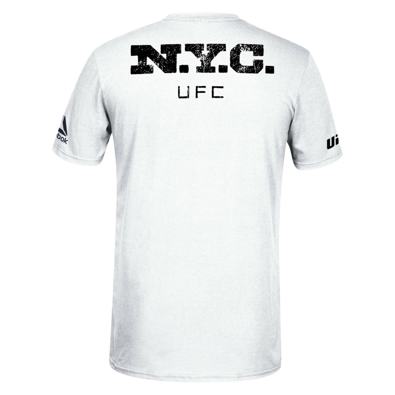 Reebok UFC Men's White UFC 217 NYC Weigh-In 60/40 Performance T-Shirt ...