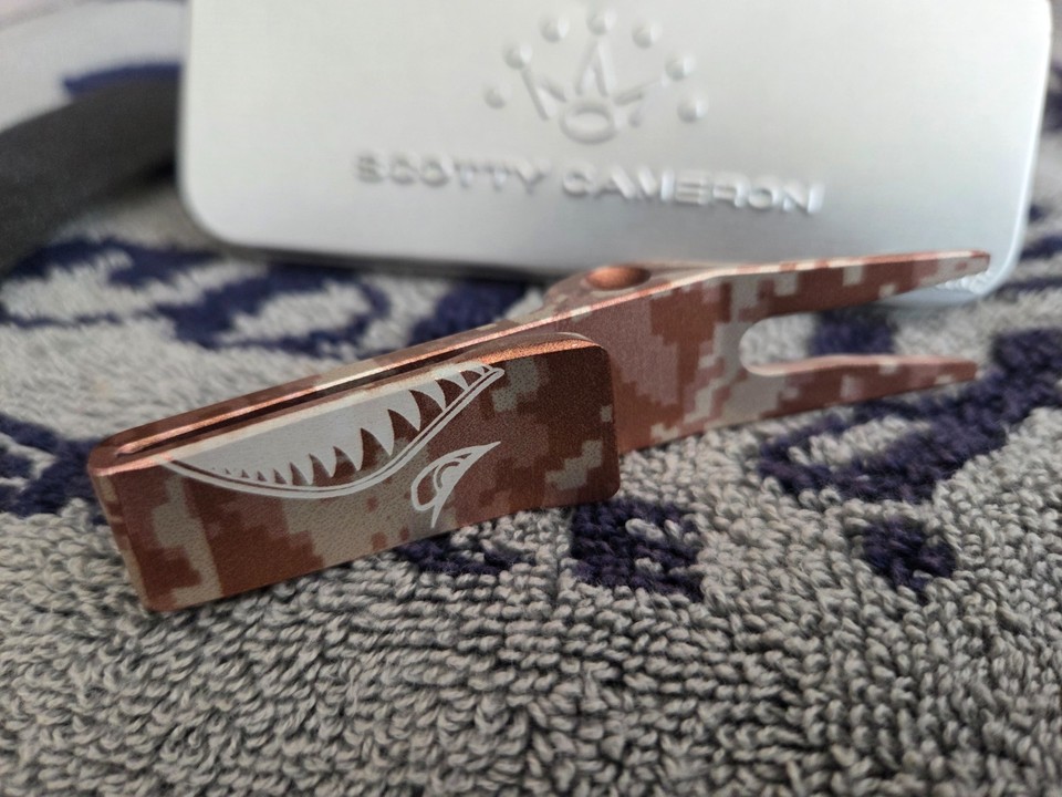 Super Rare Scotty Cameron 2009 Digital Camo Clip Pivot/Divot Repair ...