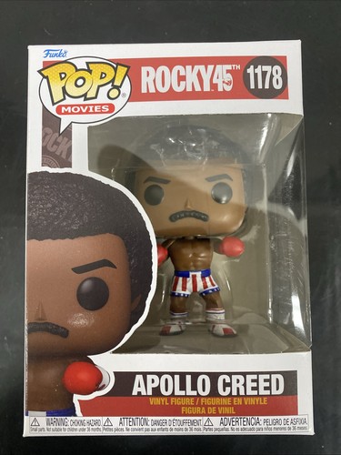 Funko Pop! Movies Rocky 45th Anniversary Figurine Apollo Creed #1178 ...