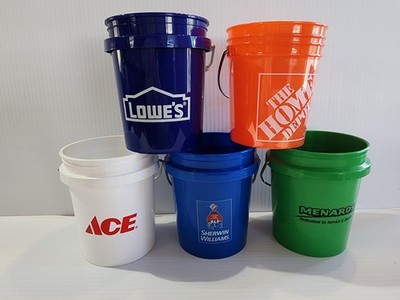 Sherwin Williams, Menards, Home Depot, Ace, Lowes, Mini Buckets 4in 5 ...