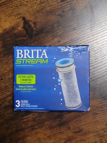 Brita Stream Pitcher Replacment Water Filter 3-PACK | eBay