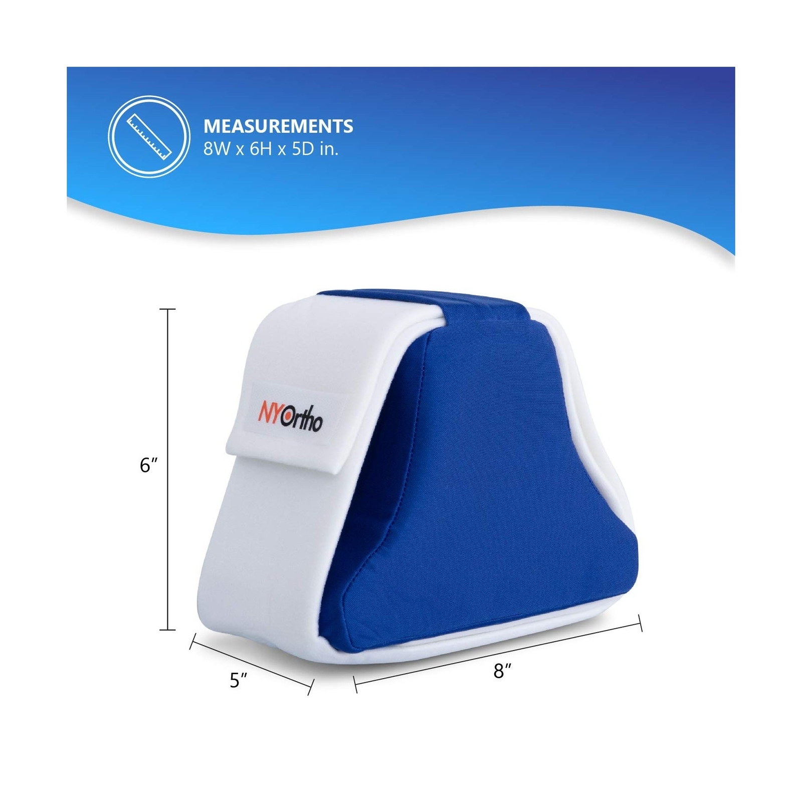 NYOrtho Abduction Wedge Knee Separator - Soft Hip Block with Strap for ...