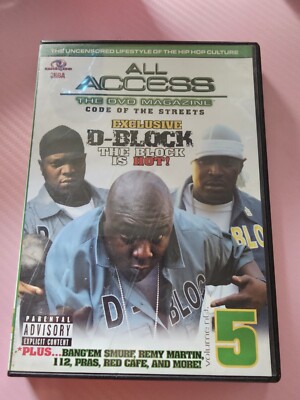 All Access - DVD Magazine Vol. 5 (DVD, 2004) Open Used Case has wear ...