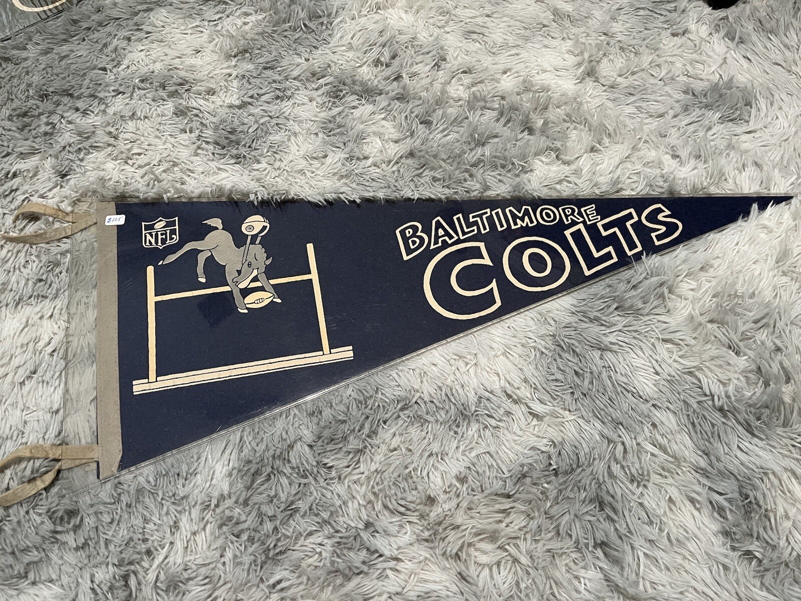 Baltimore Colts Pennant Vintage Flag Full Size 30" NFL Collectors Rare ...