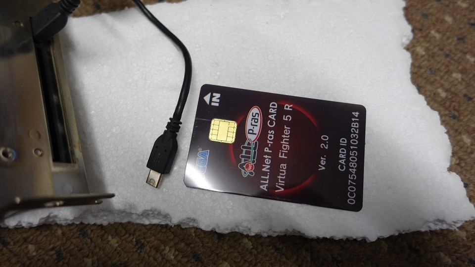 SEGA ALL NET CARD + READER FROM LINDBERGH VF5 R WORKING | eBay