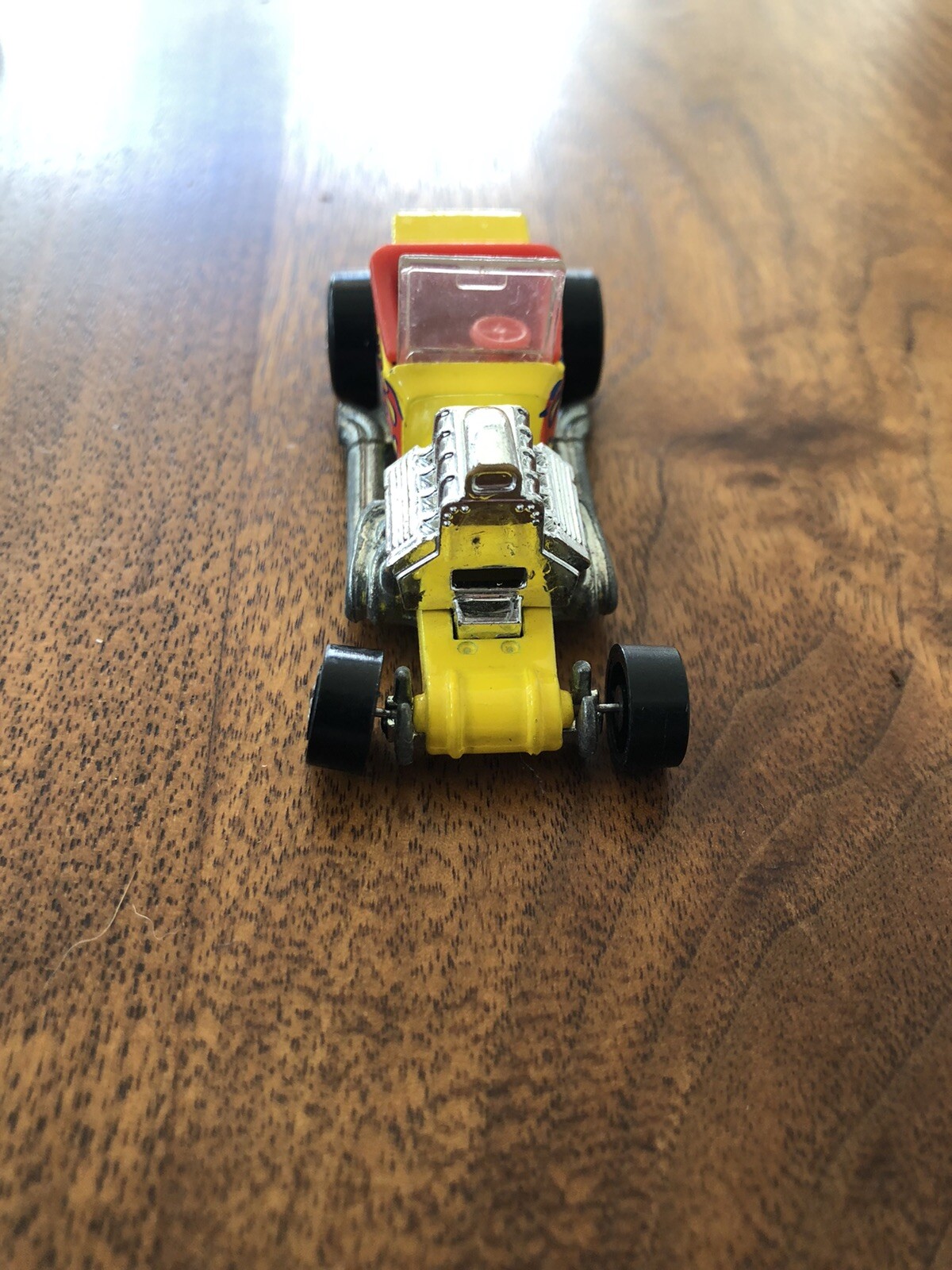 Mattel Hot Wheels T Bucket Roadster Yellow with Flames (1988) | eBay