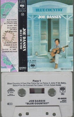 K 7 AUDIO (TAPE) JOE DASSIN *BLUE COUNTRY* | eBay