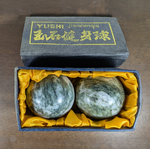 Baoding Balls Chinese Massage Balls 2PCS Health Exercise Massage Balls ...