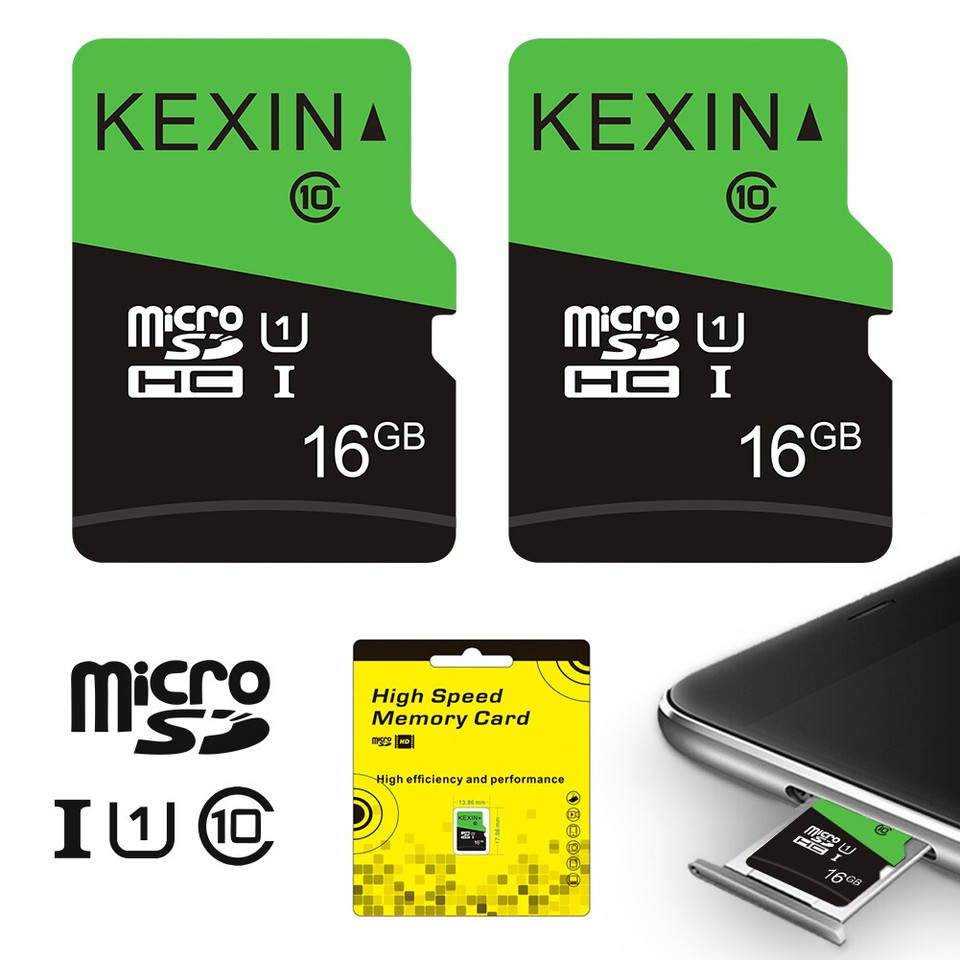 Micro SD Memory Card Micro SD Cards Class 10 SDHC UHS-I LOT 8GB 16GB ...