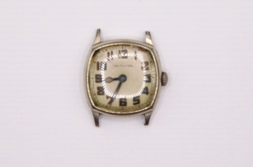 1927 Hamilton Cushion 6/0S Grade 986A 17J 14K White GF - DNR - Read | eBay