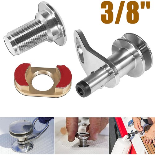 3/8'' Marine Stainless Steel Quick-Release Boat Fender Mount Brackets ...