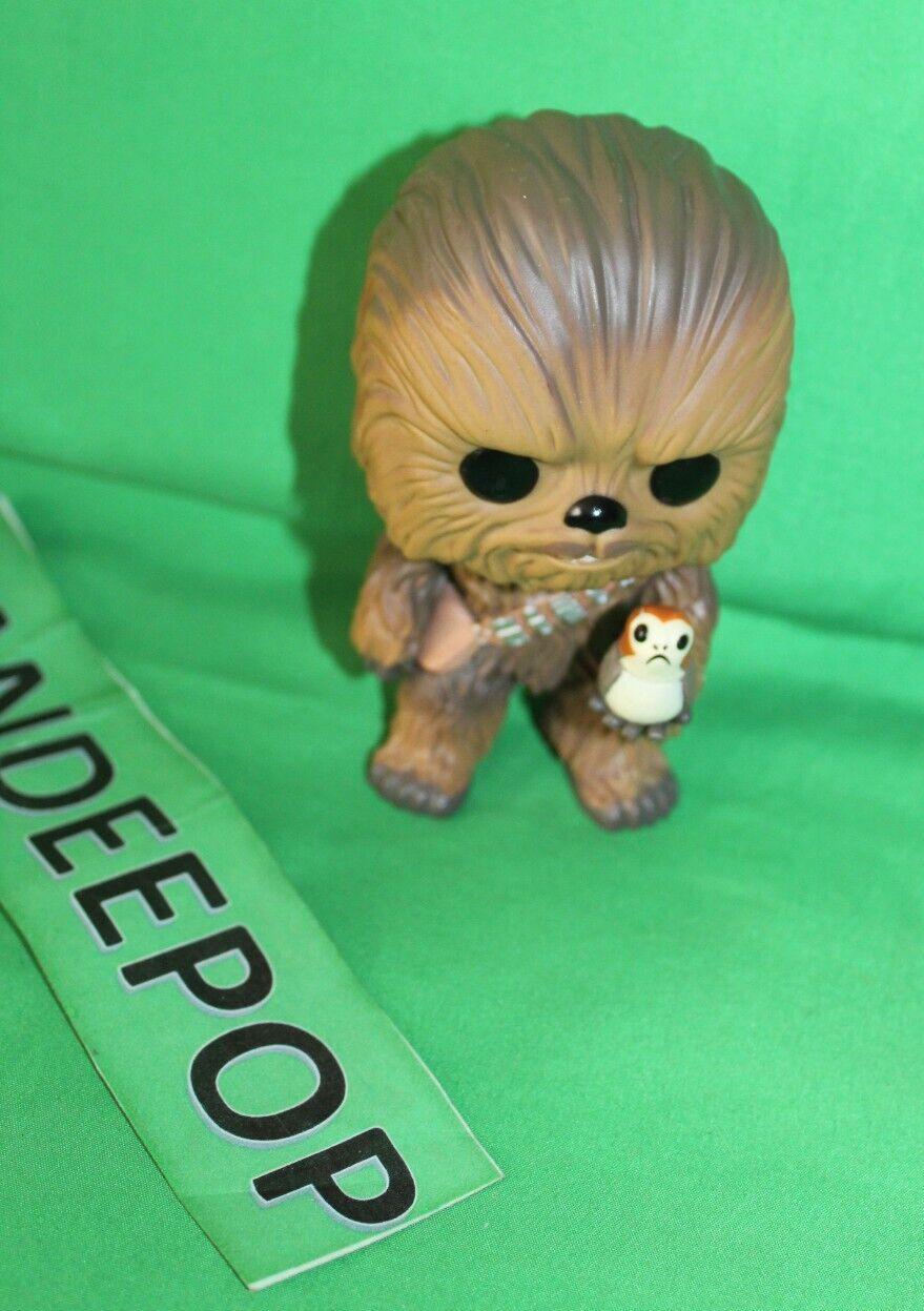 Funko Pop Star Wars Chewbacca The Last Jedi Figure Bobblehead Toy | eBay