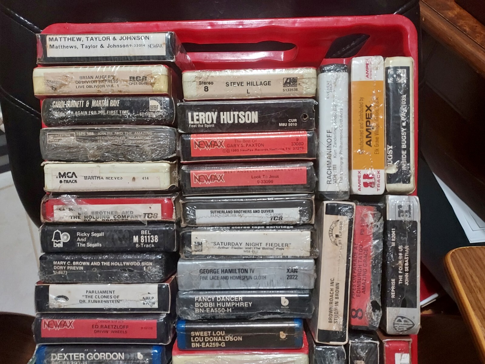 RARE 8 TRACK TAPES-$3 each of YOUR CHOICE-VARIOUS GENRE and ARTISTS-WE ...