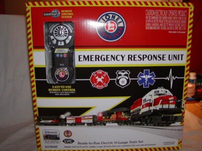 Lionel 2223040 Emergency Response Train Set O 027 LC Bt 5.0 LVC MIB New ...