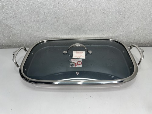 Princess House Heritage Signature Nonstick Double Burner Griddle | eBay