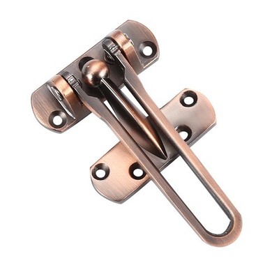 Not Need To Be Punched Swing Bar Lock Security Door Lock Green Bronze ...
