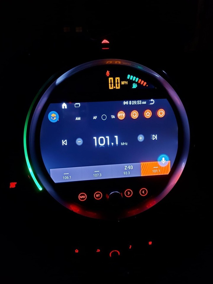 9 inch Touch Screen Car Radio Carplay GPS For BMW Mini 2011-2014 Stereo ...