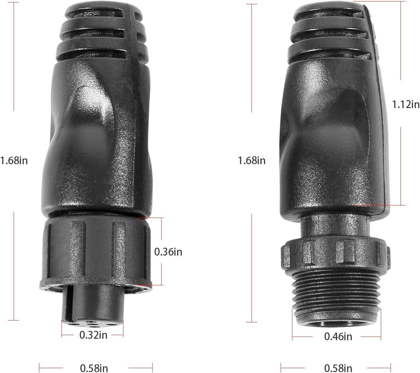 NMEA 2000 (N2k) Male Female Terminators for Lowrance Simrad B&G Navico ...