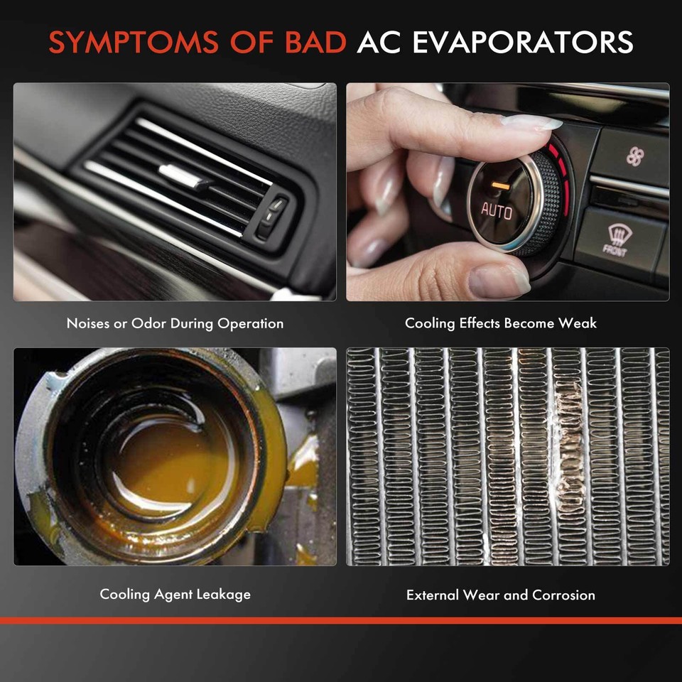 1x Aluminum A/C Evaporator Core Parallel Flow for Toyota Hilux 16-17 ...