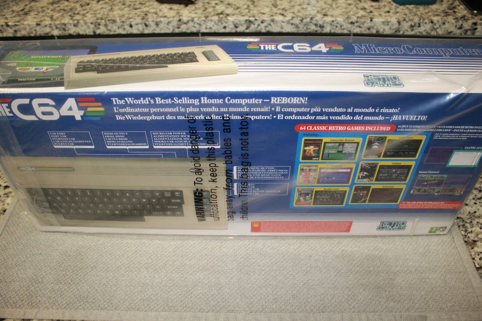 FACTORY SEALED The C64 MAXI RETRO MICRO Computer CONSOLE Commodore 64 ...