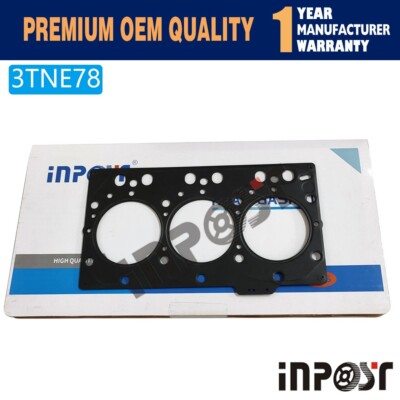 3TNE78 Head Gasket For Yanmar 3D78A 3D78AE 3TNE78-G1A 3TNE78A FT250 F ...