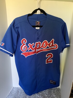 Montreal Expos Jersey Authentic - Uniforms Express- Medium Fully ...