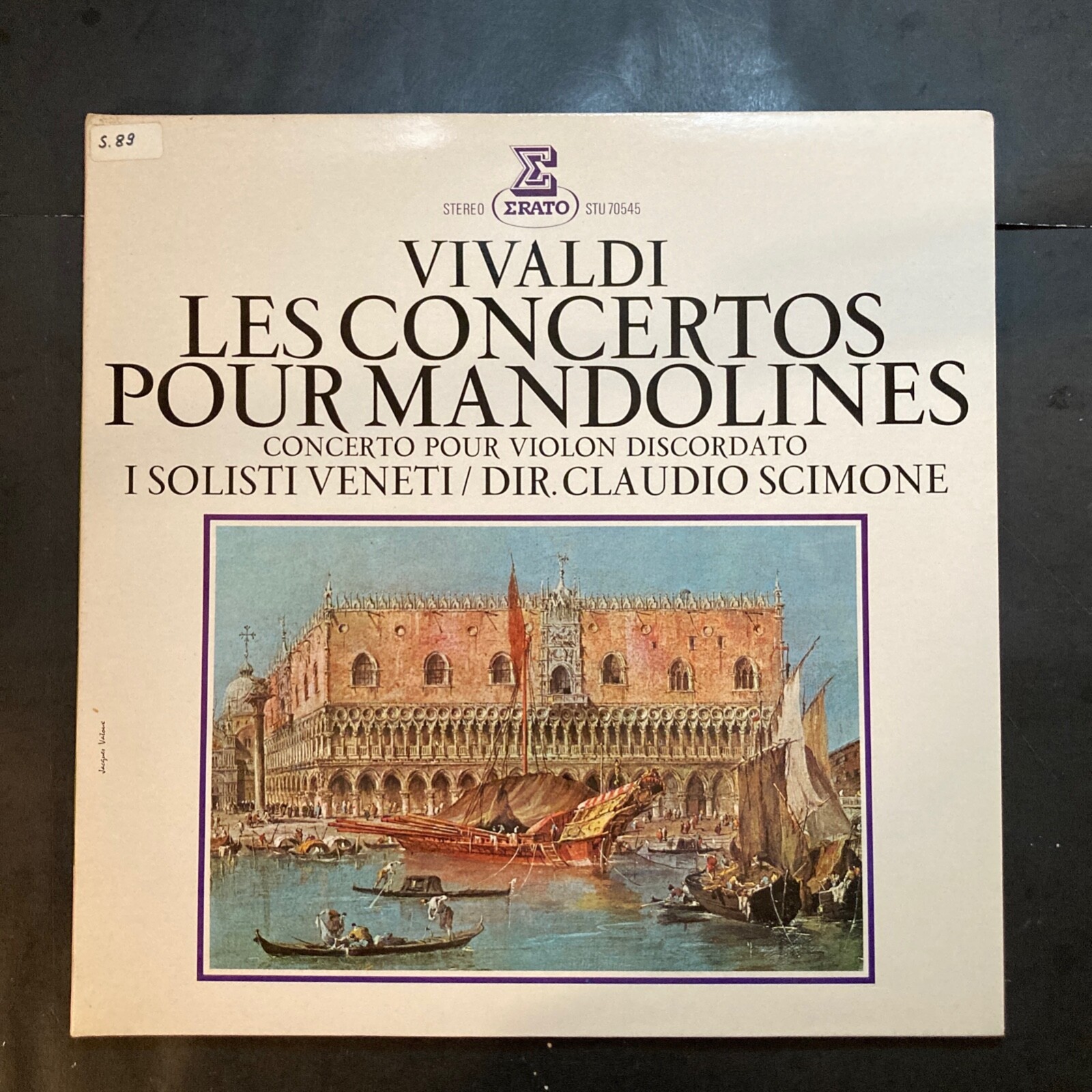 VIVALDI * Les Concertos Pour Mandolines * I Solisti Veneti * CLAUDIO ...