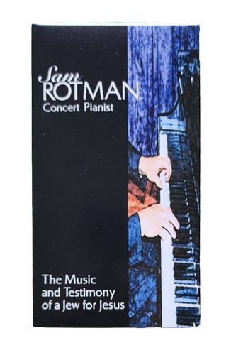 Sam Rotman Concert Pianist VHS Tape AUTOGRAPHED The Music Testimony Jew ...