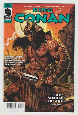 King Conan Scarlet Citadel (2011) #4 - Darick Robertson Cover - Dark ...