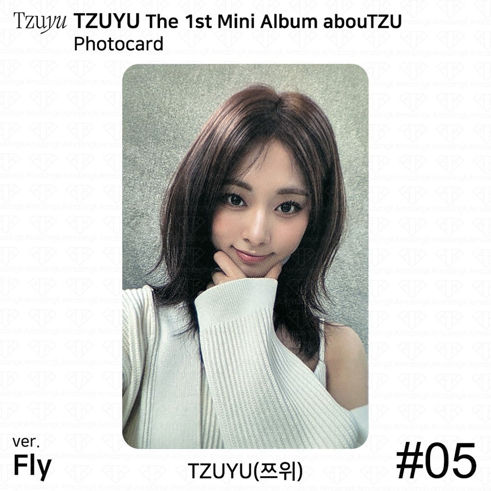 TWICE Tzuyu 1st Mini Album abouTZU Official Photocard Poster Film ...