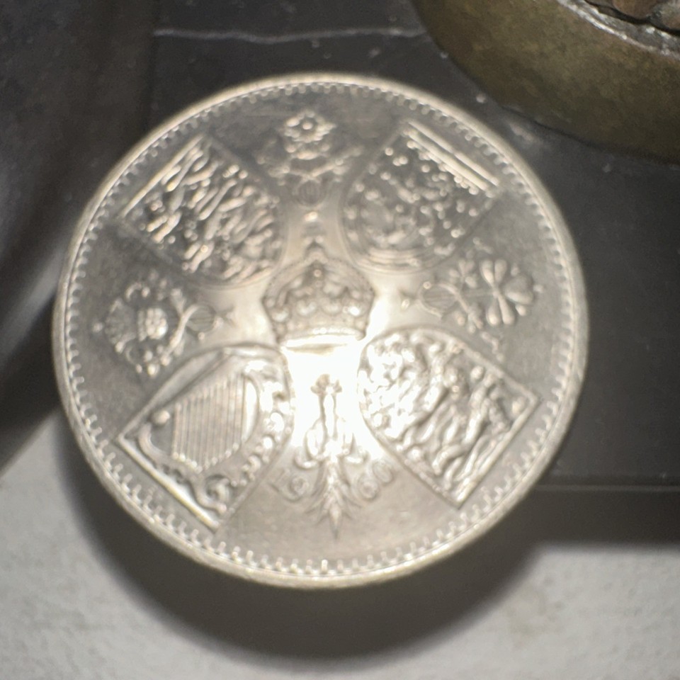 Elizabeth II Dei Gratia Regina FD Five Shillings 1960 | eBay
