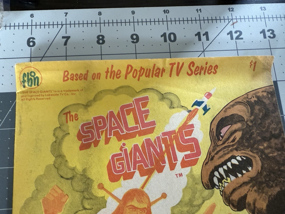The Space Giants (FBN 1979) Comic based on TV show VG | eBay