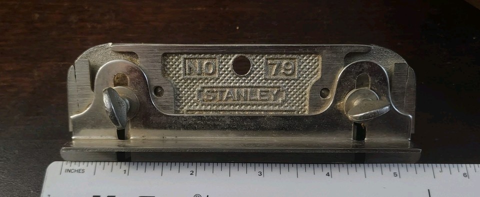 Fine Vintage STANLEY No. 79 Double Side Rabbet Plane with Fence | eBay