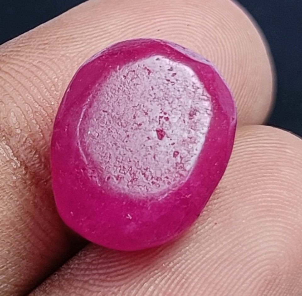 10.00 Ct Natural Pink Ruby Oval Cut IGL Certified Opaque Loose Gemstone ...