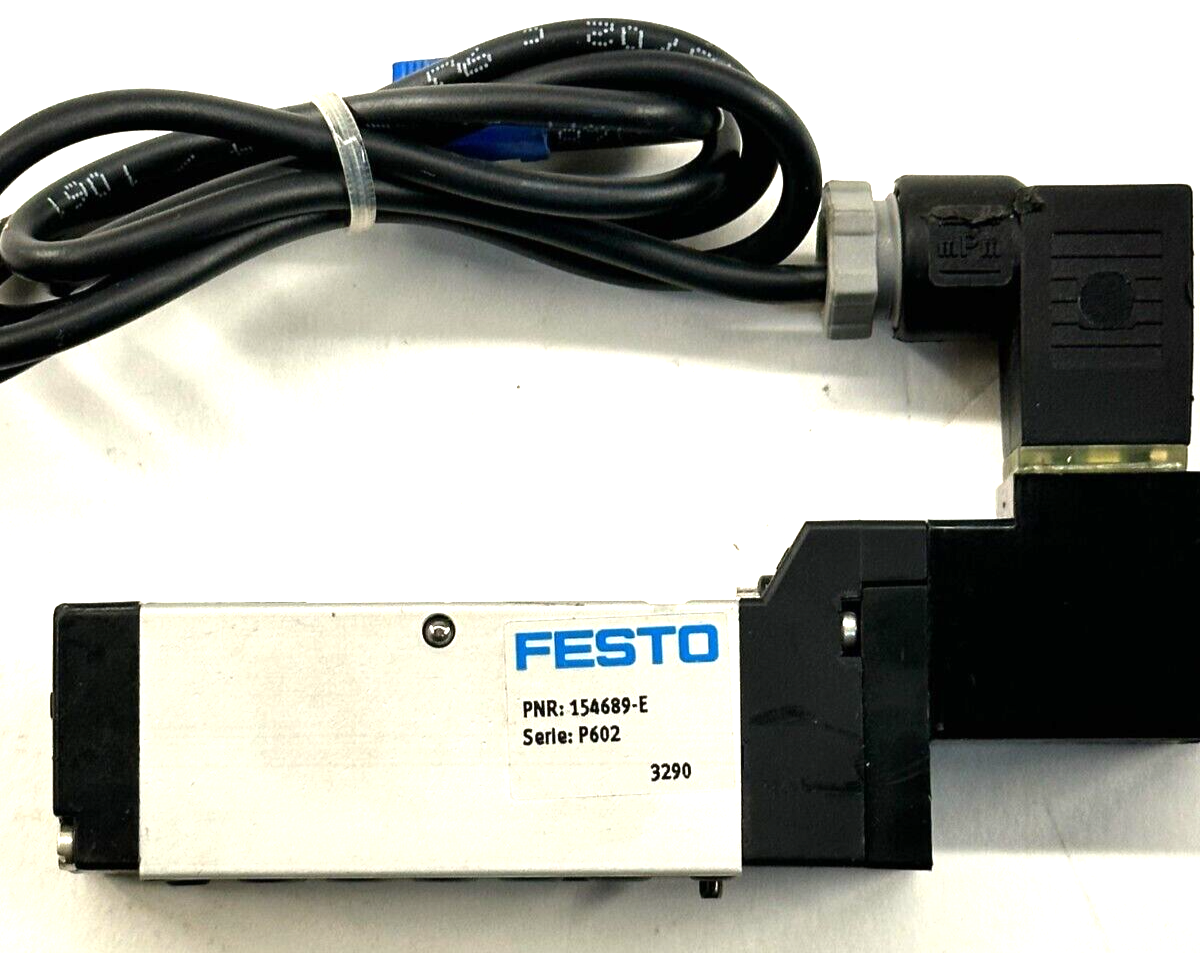 Festo MEH-3-24V DC W/ MEH-3/2-4.0-S 150886 PNEUMATIC SOLENOID VALVE ...