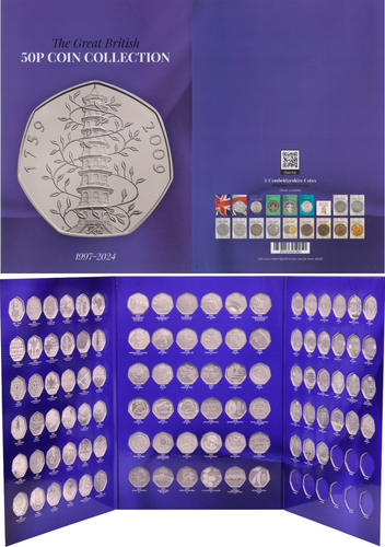 NEW 2024 50p Coin Album ULTIMATE Collectors Folder Beatrix Potter Kew ...