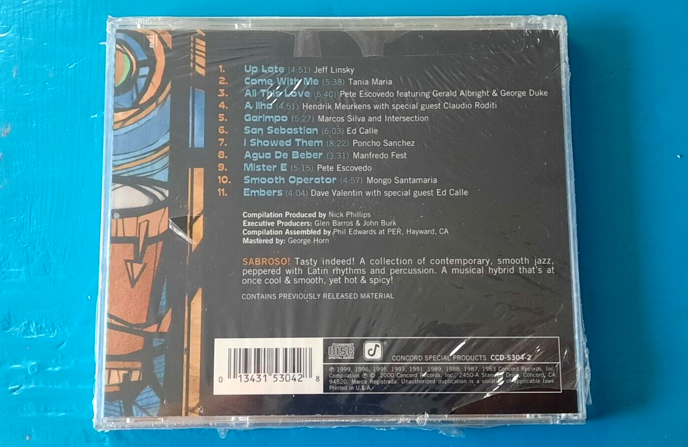 The Colors of Latin Jazz: Sabroso! by Various Artists (CD, Jul-2000 ...