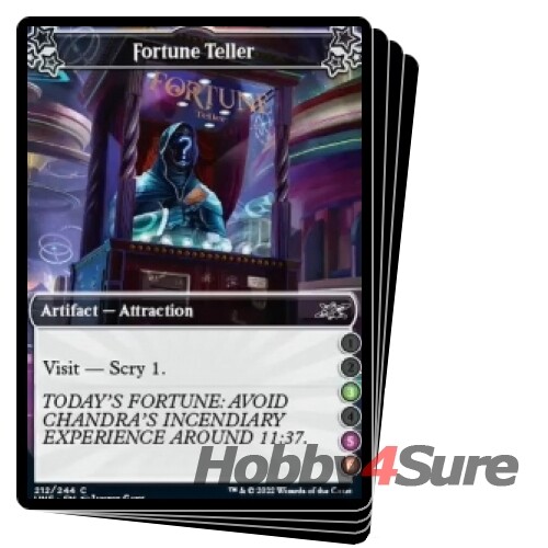 Fortune Teller (3/5/6) X4 M/NM Magic: The Gathering MTG Unfinity | eBay