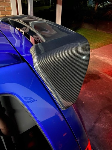 Subaru forester SG SF Carbon fiber spoiler SYMS sti | eBay