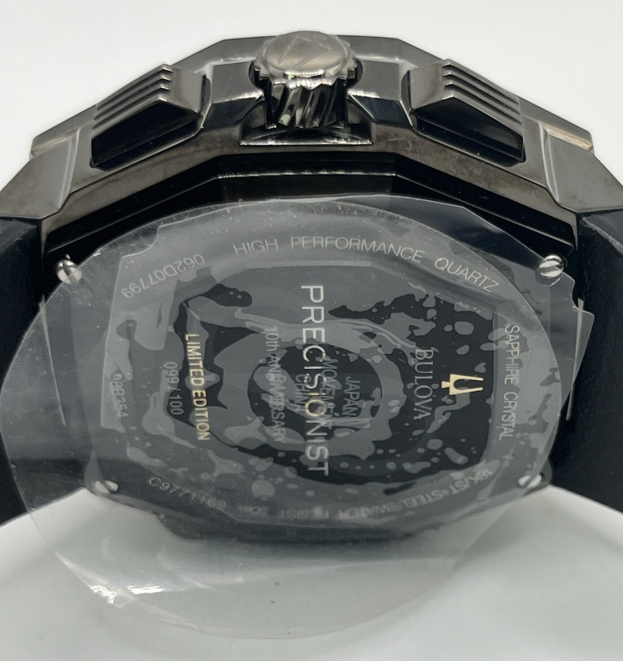 Limited Edition Bulova Precisionist X 10th Anniversay Watch | eBay