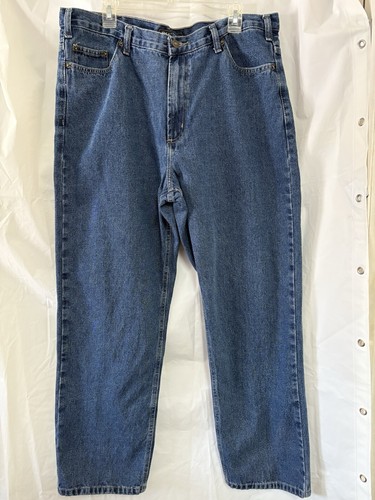 Real Ranch Jeans Men's 40x32 Blue Denim Regular Fit Straight Cut ...