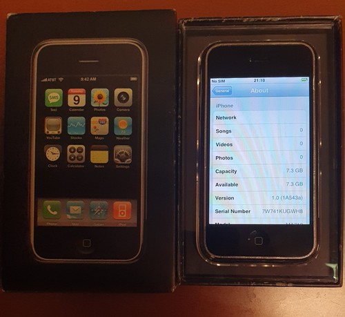 Apple iPhone (1a generazione) - 8GB - Nero (Sbloccato) | eBay