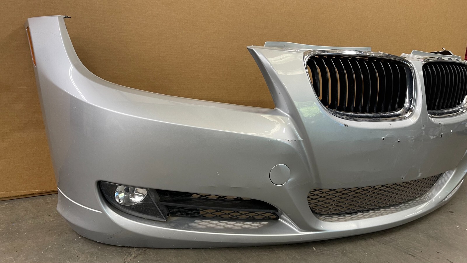 2009-2011 BMW 328I 335I E90 FRONT BUMPER COVER COMPLETE ASSEMBLY BASE ...
