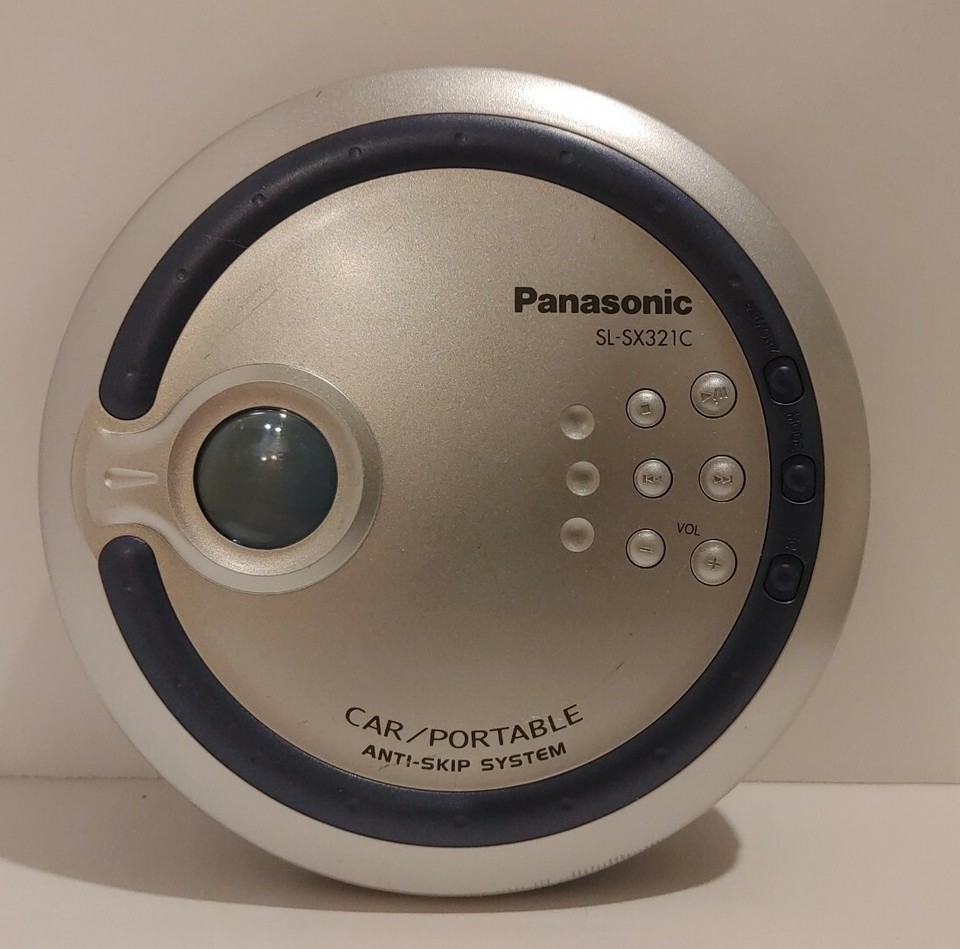Panasonic Portable Car CD Player Anti-Skip Protection SL-SX321C Tested ...