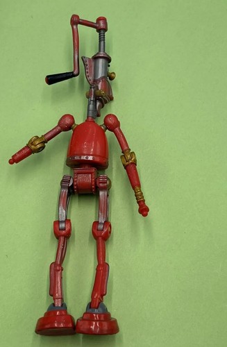 The Robots Fender Red robot 7.5” Action Figure 2005 One Hand Robin ...