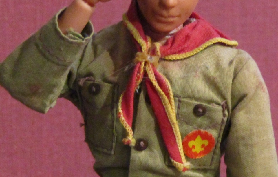 1974 Official BSA Steve Scout Action Figure With Neckerchief Slide ...