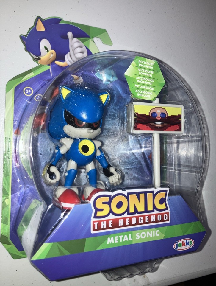 Sonic The Hedgehog 35th Anniversary Figure Metal Sonic w Goal Post 4 ...
